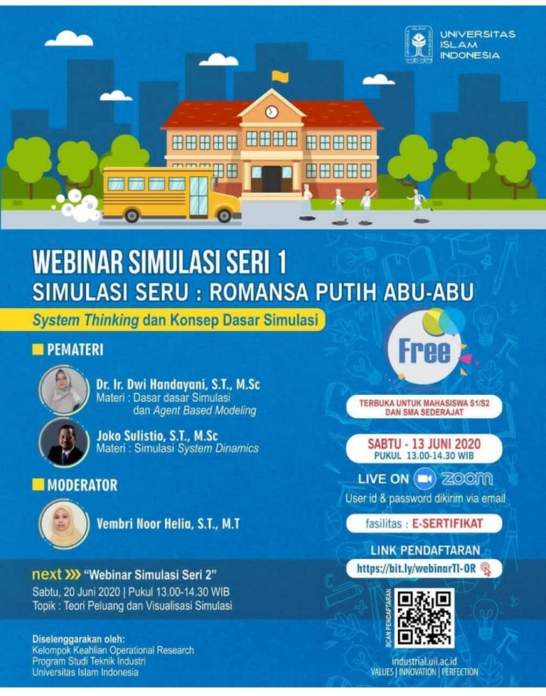 Webinar Series Prodi TI UII, Simulasi seru, romansa putih abu-abu #1 ...
