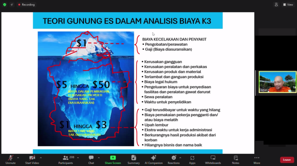 Implementasi Analisis Biaya Manfaat dalam K3 - Jurusan Teknik Industri